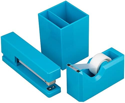 Office & Desk Sets - 1 Stapler & 1 Tape Dispenser - Gold - 2/Pack ...