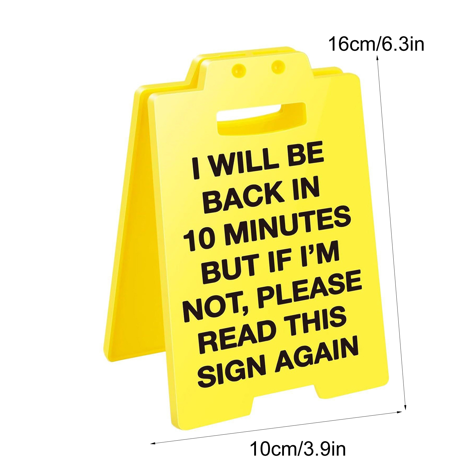 Office Desk Sign Caution Sign Prank Desk Caution Sign Heavy Duty ...