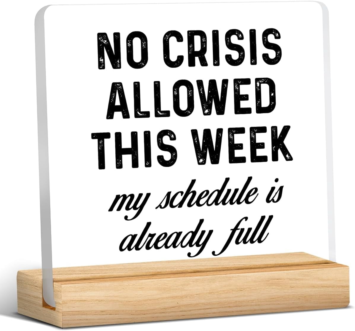 Office Desk Sign, Funny Office Gifts for Coworkers, Coworker Gifts for ...