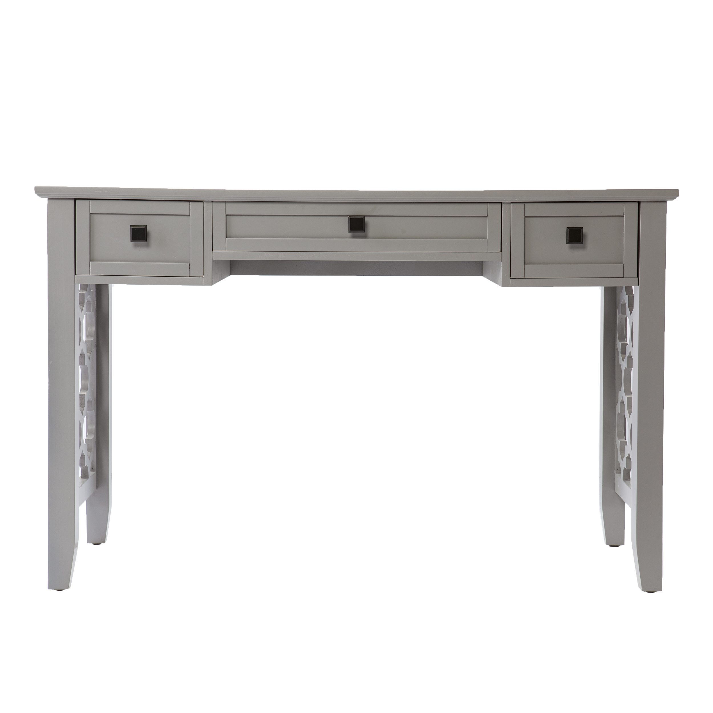 Office Desks, Endorville Writing Desk w/ Storage, Gray Home Office ...