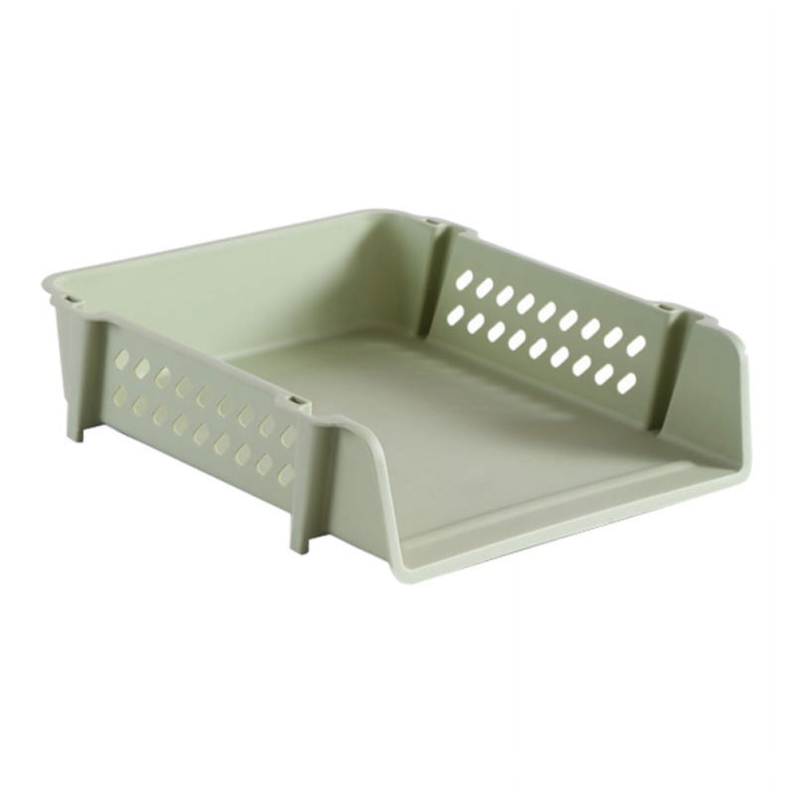 Office Desktop Desk Face A4 File Box Home Bathroom Toilet Storage Rack ...