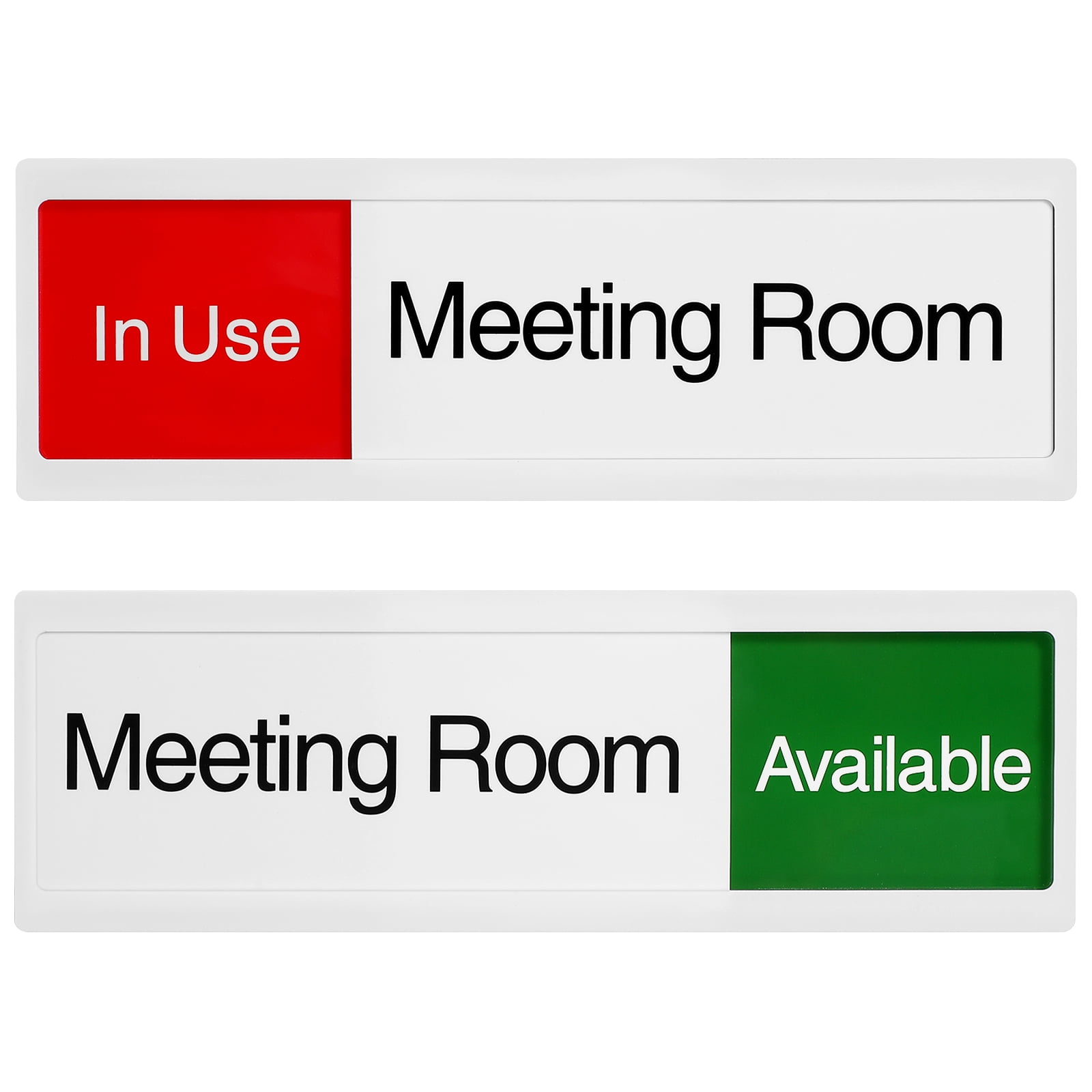 Office Door Sign Meeting Room In Use Available Sign Practical Slide ...