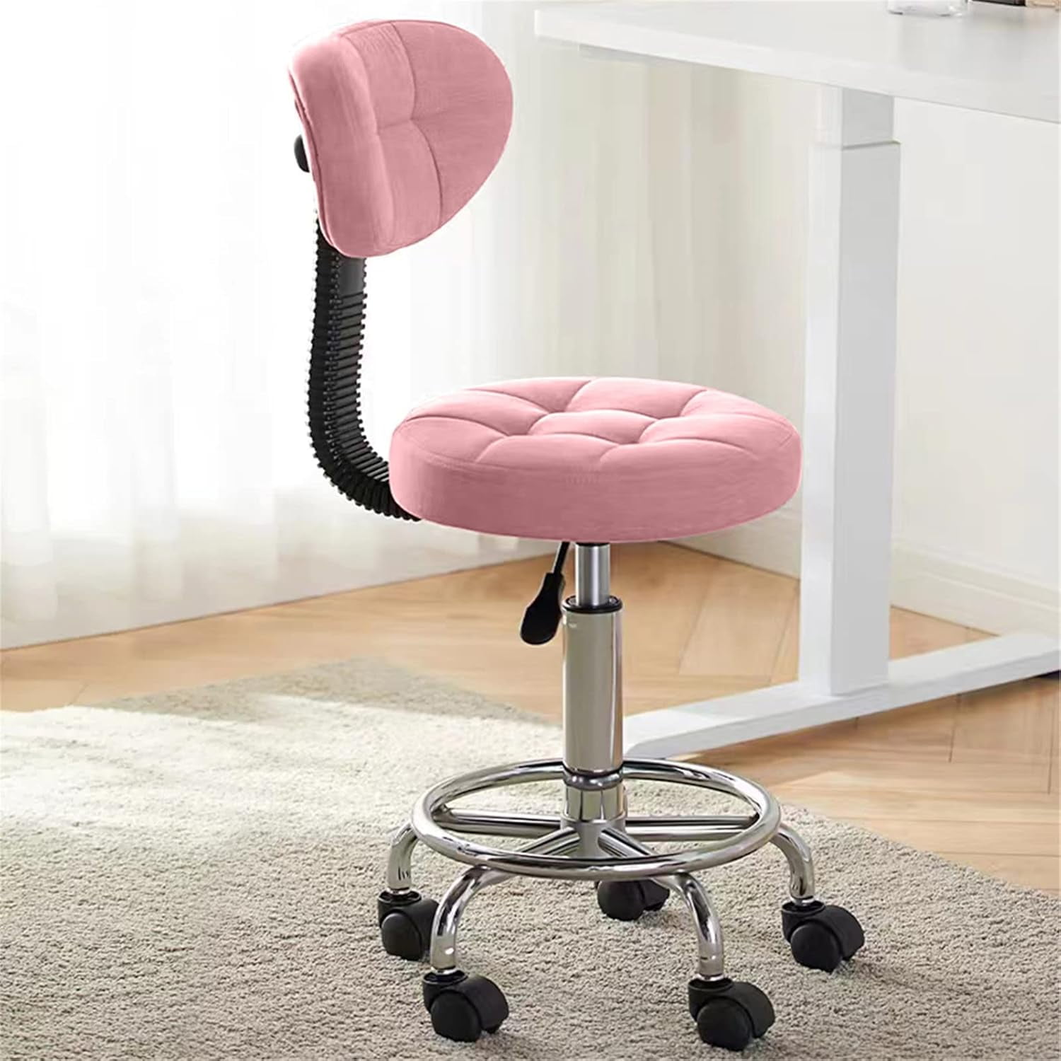 Office Drafting Chair with Back Support and Footrest Multi-Purpose ...