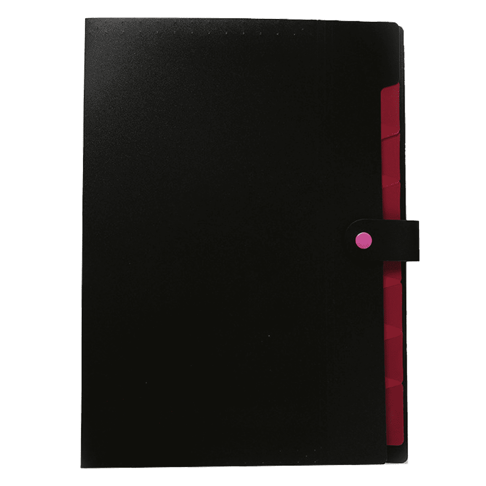 Office English 8-style organ bag folder a4 data pp test paper folder ...