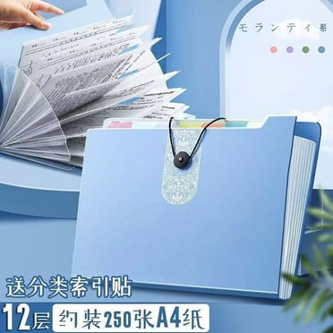 Sitikel Smile Face Design File Organizer A4 Size Document Filing Folder ...