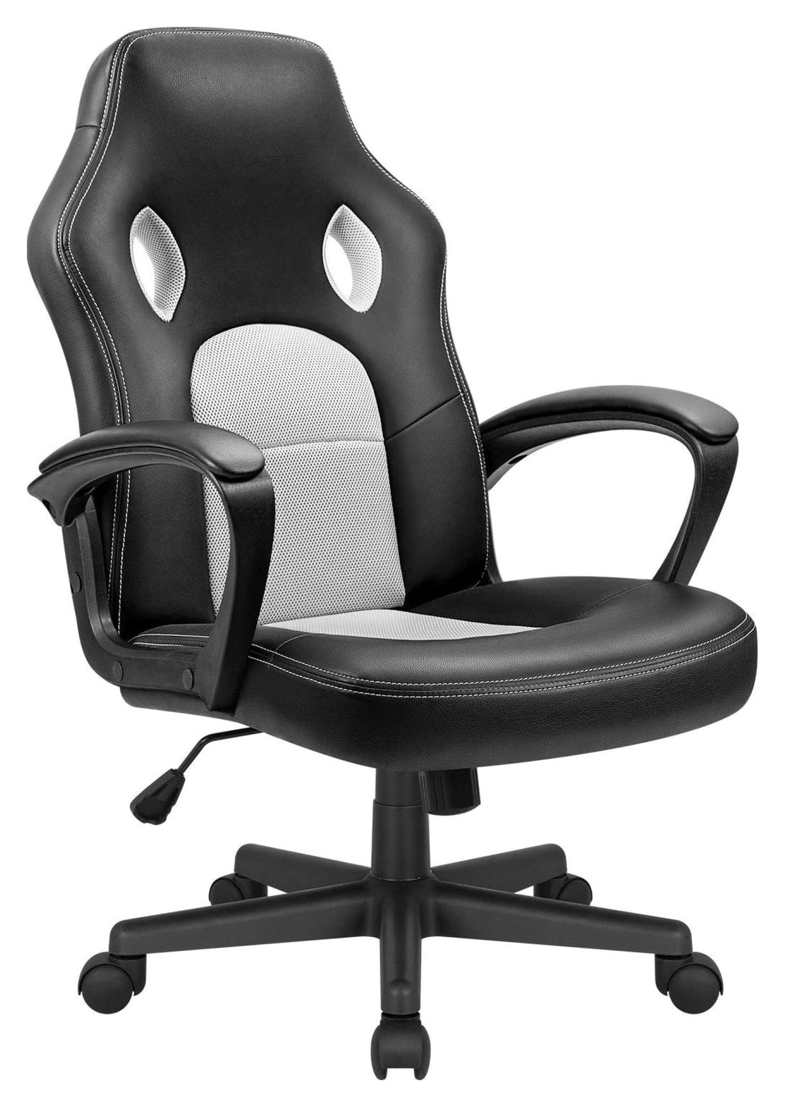 Office Gaming Chair Leather Computer Chairs High Back Ergonomic ...