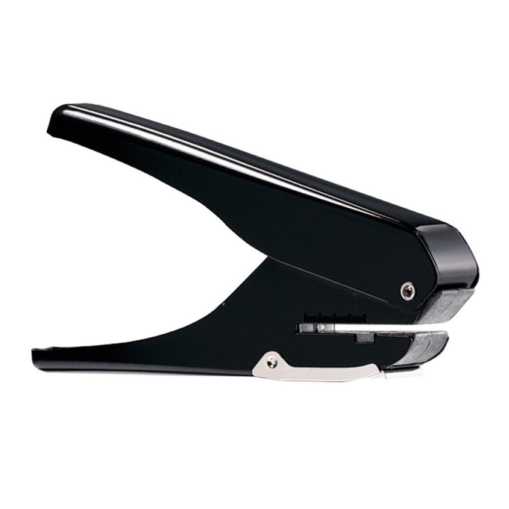 Office Hole Punch Oval Hole Puncher 10 Sheet Capacity with Positioning ...