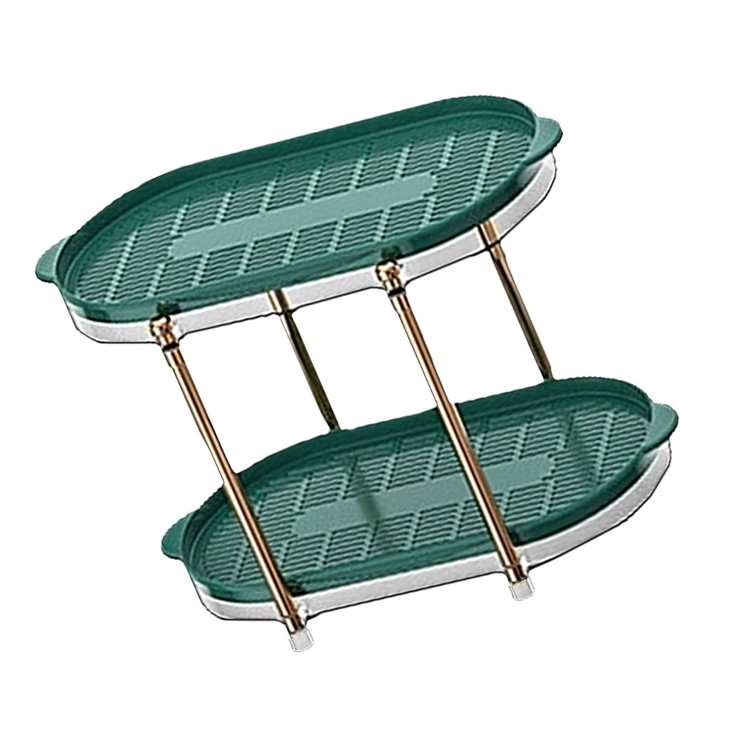 Office & Home Double Layer Cup Organize with Drain Tray Space Efficient ...
