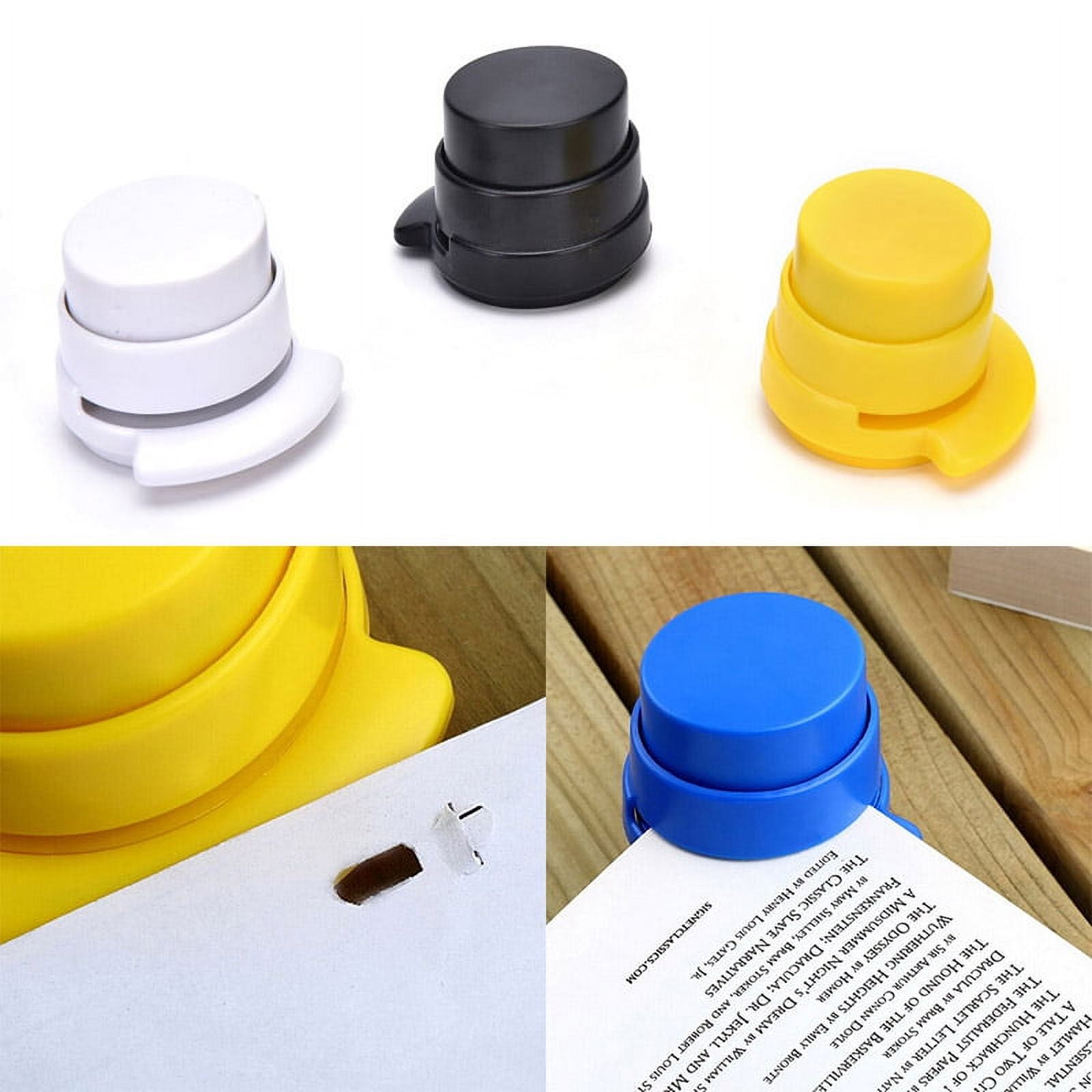 Office Home Staple Free Stapleless Stapler Paperclip Paper Binding ...