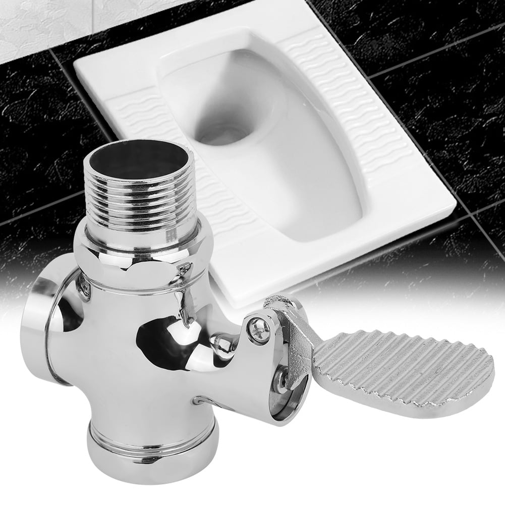 Office Hotel Bathroom Toilet Flush Valve Foot-pressing Flushing Tool ...