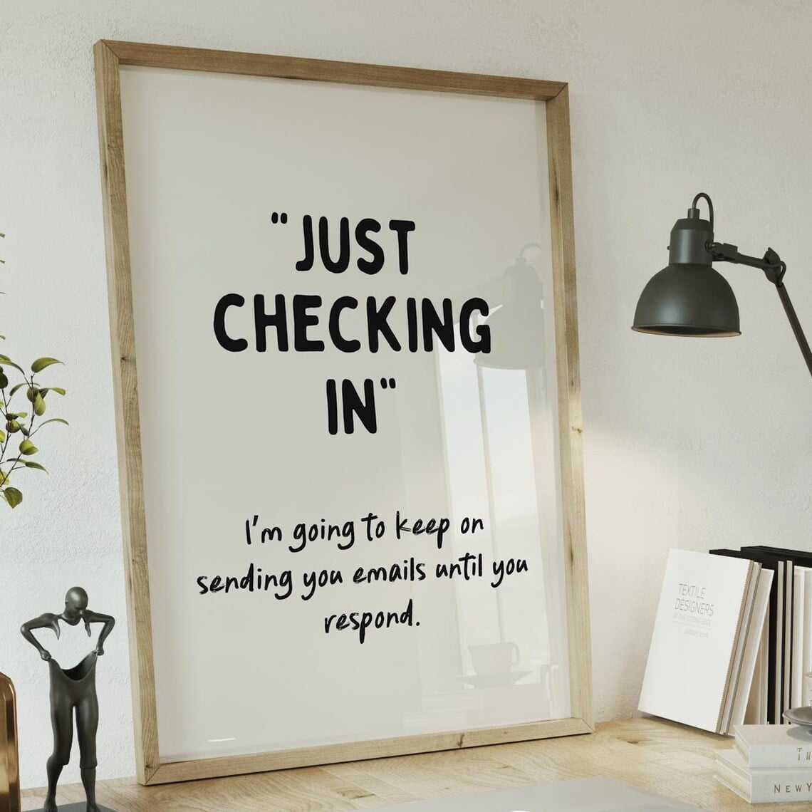 Office Humor, Funny Neutral Desk Decor, Office Decor, Sarcastic Home ...