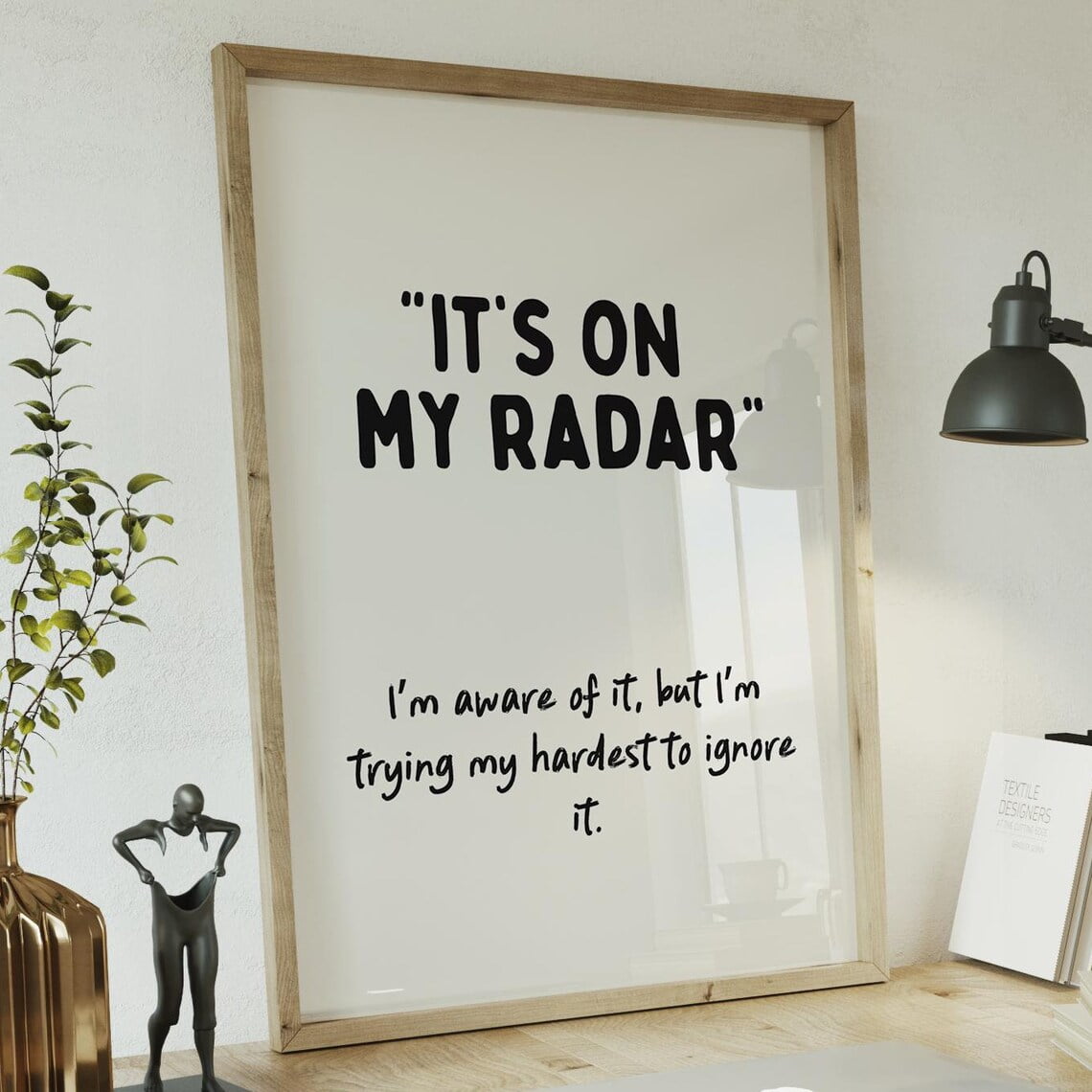 Office Humor, Neutral Desk Decor, Funny Office Decor, Sarcastic Home ...