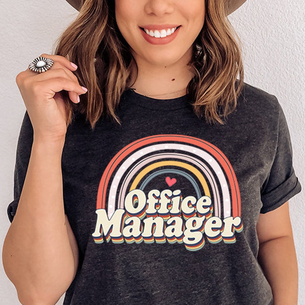 Office Manager Shirt, Front Office Lady, Front Office Desk, Front ...