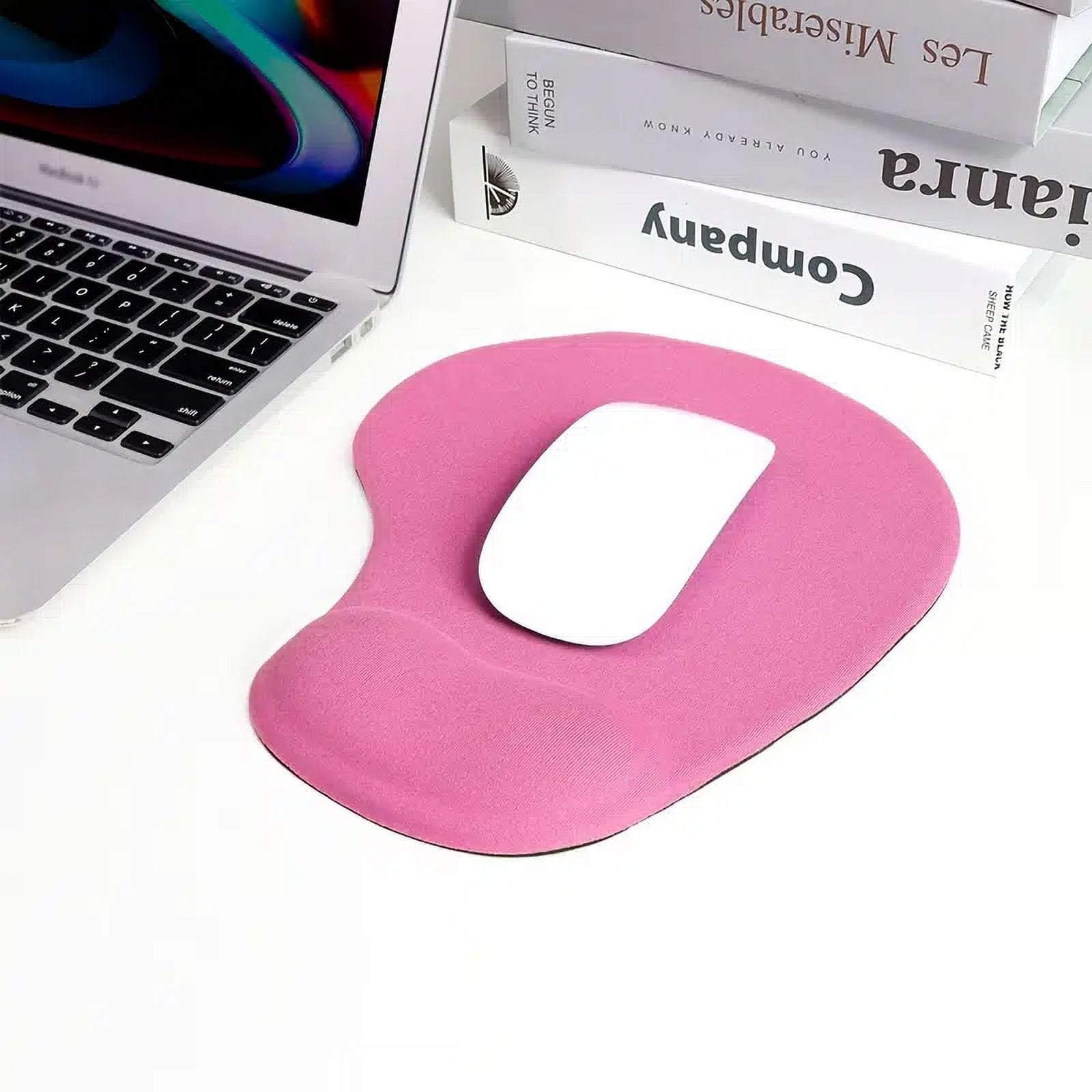 Office Mouse Pad With Gel Wrist Support - Ergonomic Gaming Desktop ...