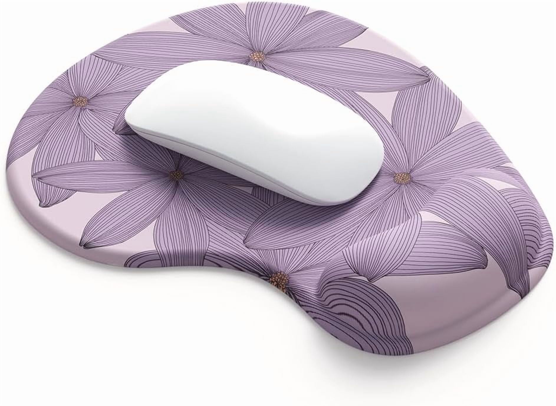 Office Mousepad with Gel Wrist Support - Ergonomic Gaming Desktop Mouse ...