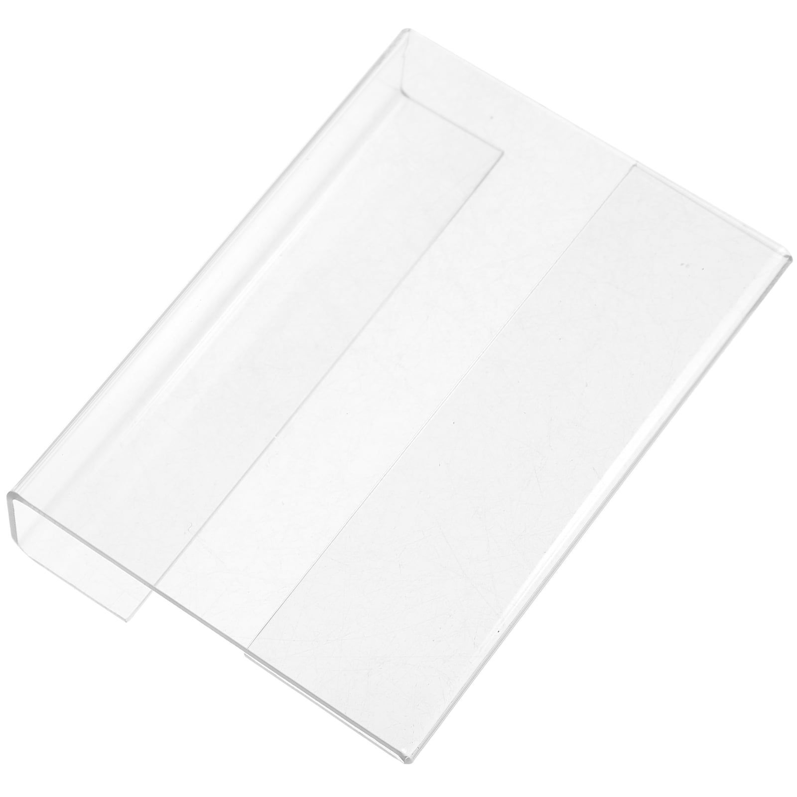 Raindrops Clear Acrylic Name Tag Holder Sturdy Hanging Card Stand for ...