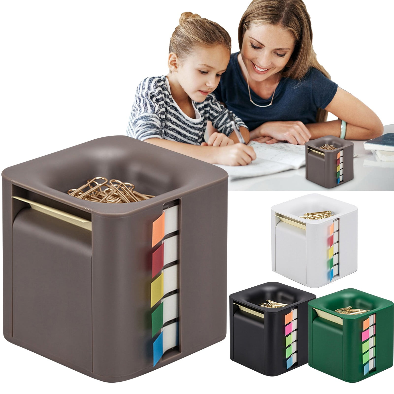 Office Note Box Black Clearance! Holder Up Note Dispenser Holder White ...