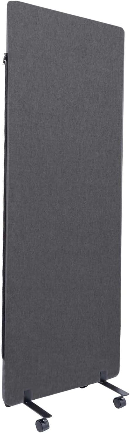 Office Partitions with Wheels, Sound Proof Dividers Privacy Panel ...