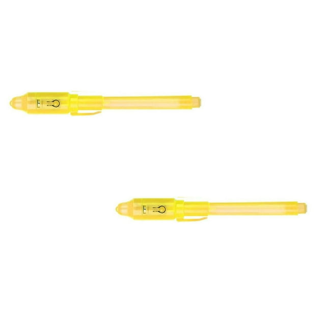 Office Pens Multifunction Luminous Light Invisible Ink Pen Uv Money