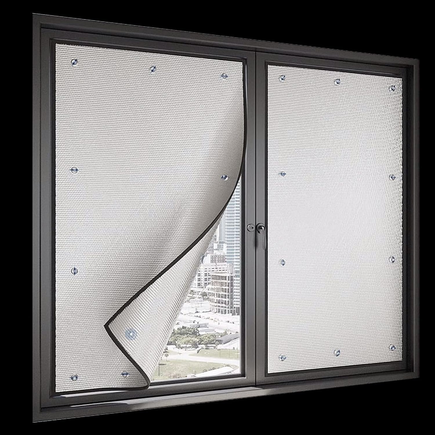 Office Reflective Window Film Balcony Glass Sun Protection Film ...