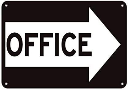 Office Right Arrow Business Sign Business Directional Sign Aluminum ...