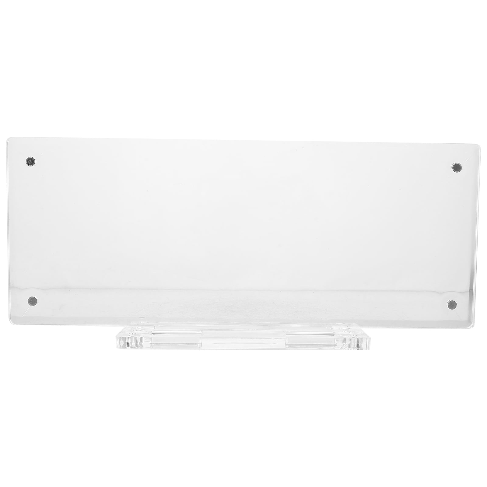 Transparent Acrylic Name Plate for Wall Ideal for Office Use with Sleek ...
