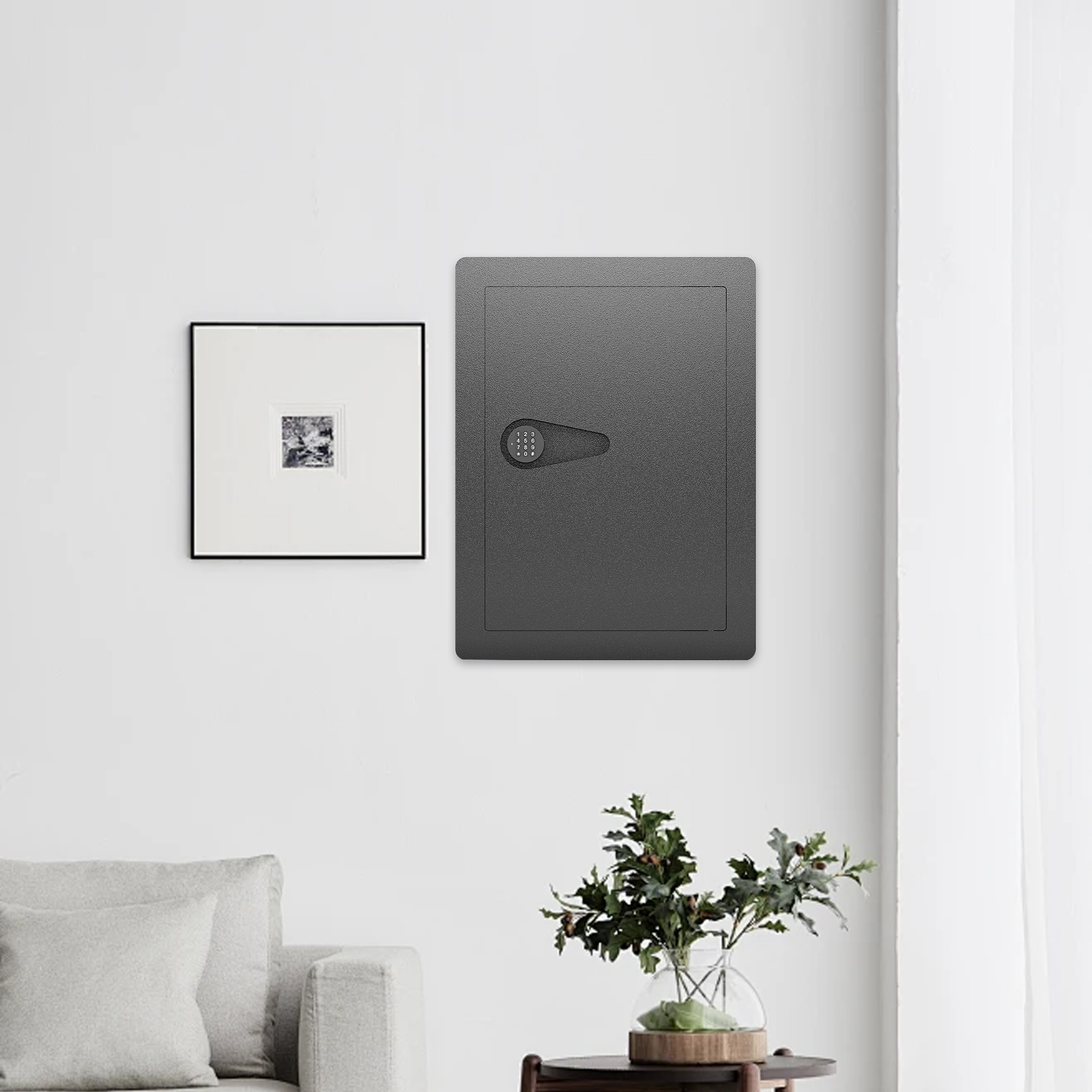 Office Safe Wall Safes Between the Studs, Hidden Safe with Digital ...