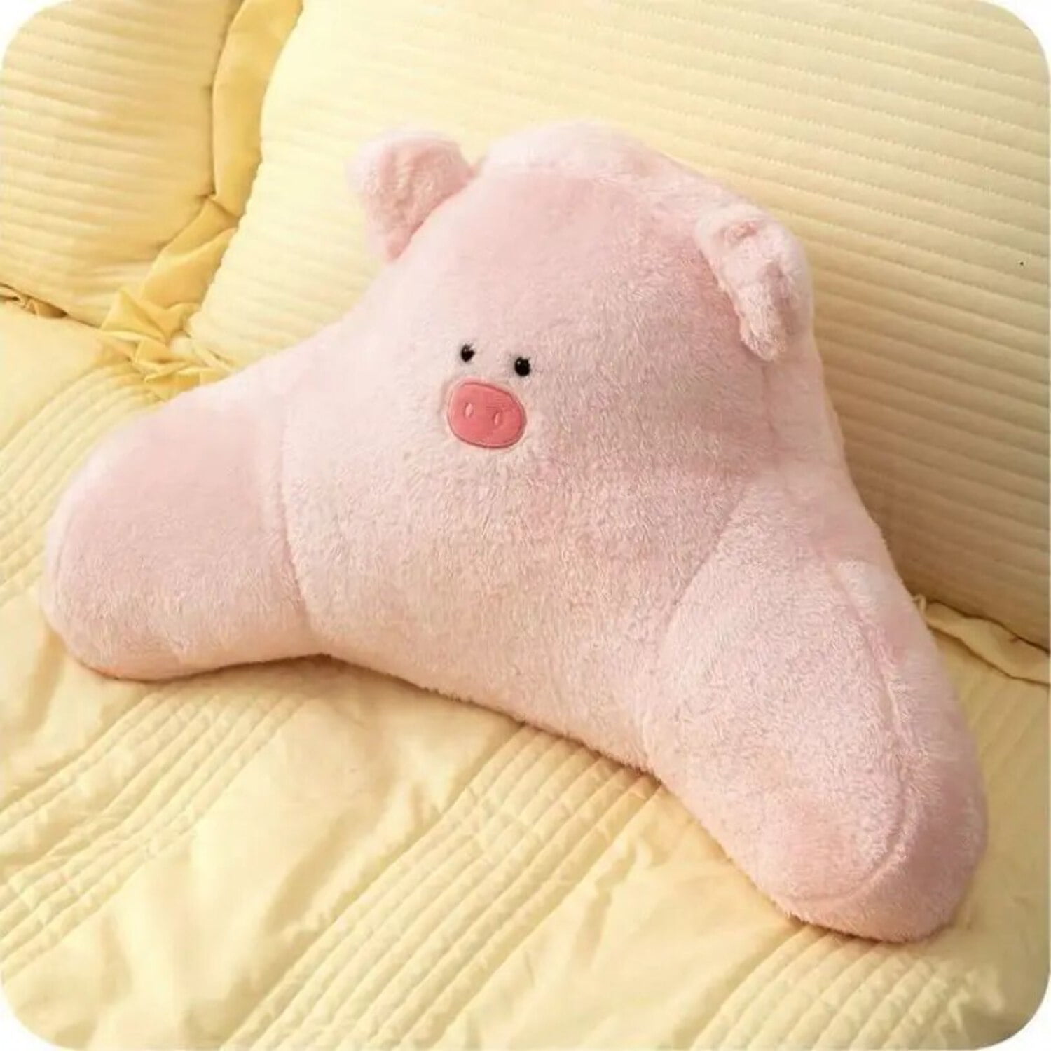 Office Seat Cushion Long Sitting Waist Cushion Inset Chair Cute Sofa ...