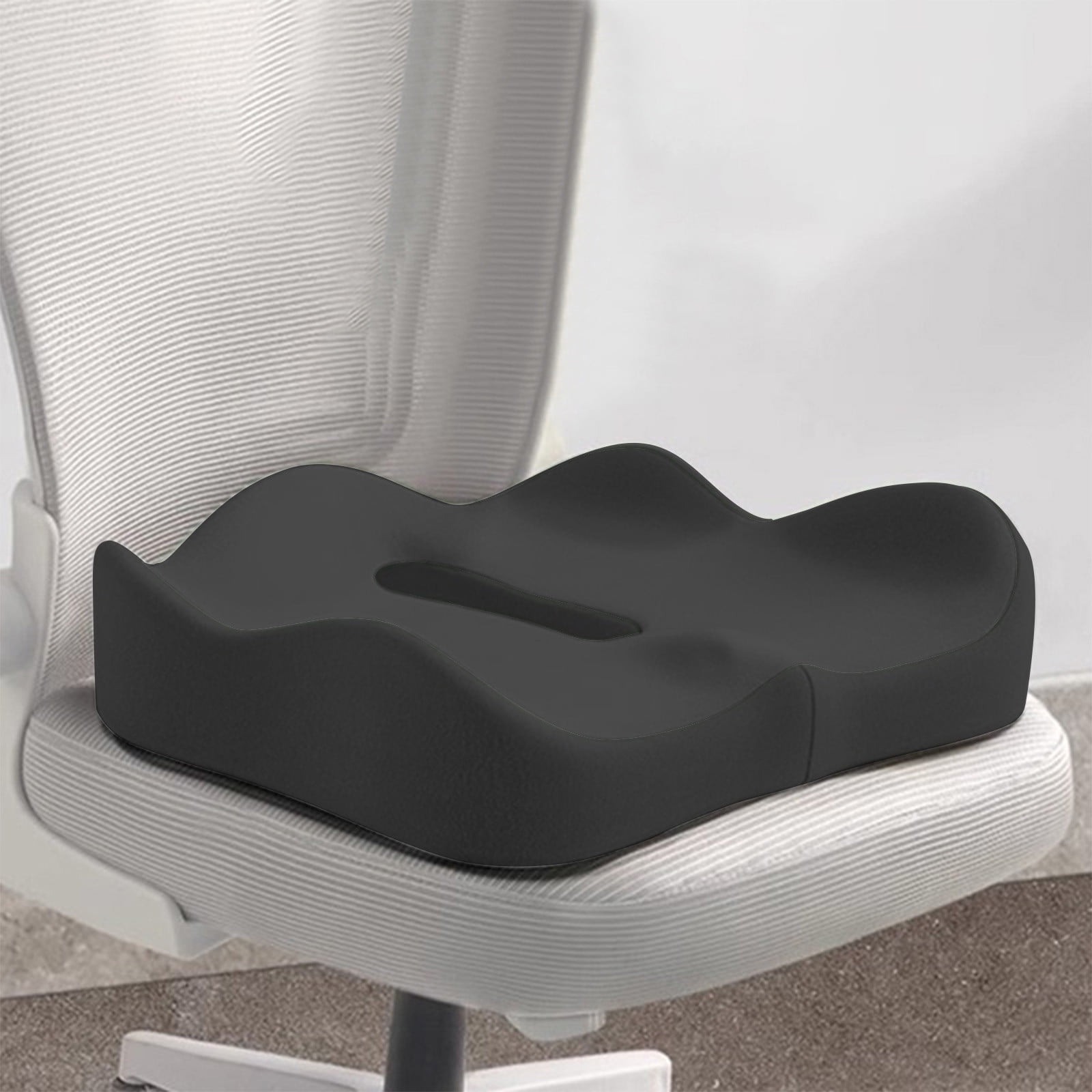 Office Seat Cushion For Tailbone Support, High-Density Memory Foam ...