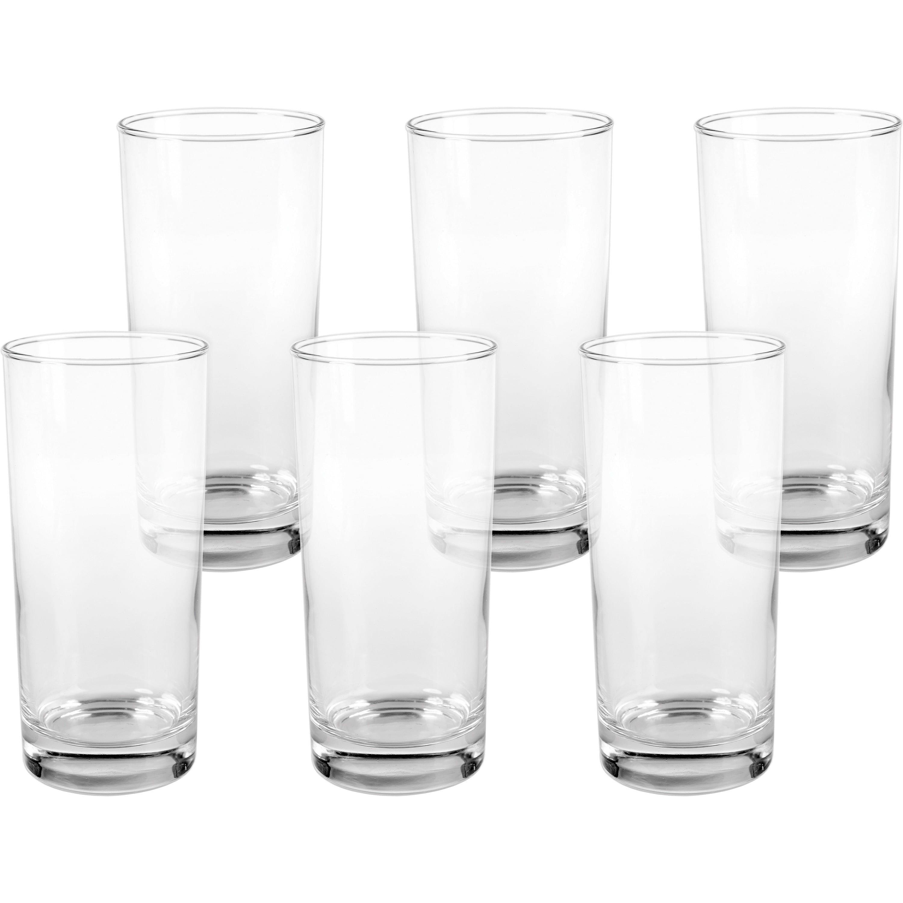 Office Settings Riviera Drinking Glasses - 16 fl oz - 6 / Box - Clear ...