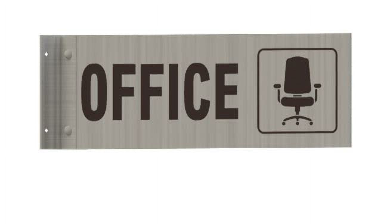 Office Sign -Two-Sided/Double Sided Projecting, Corridor and Hallway ...