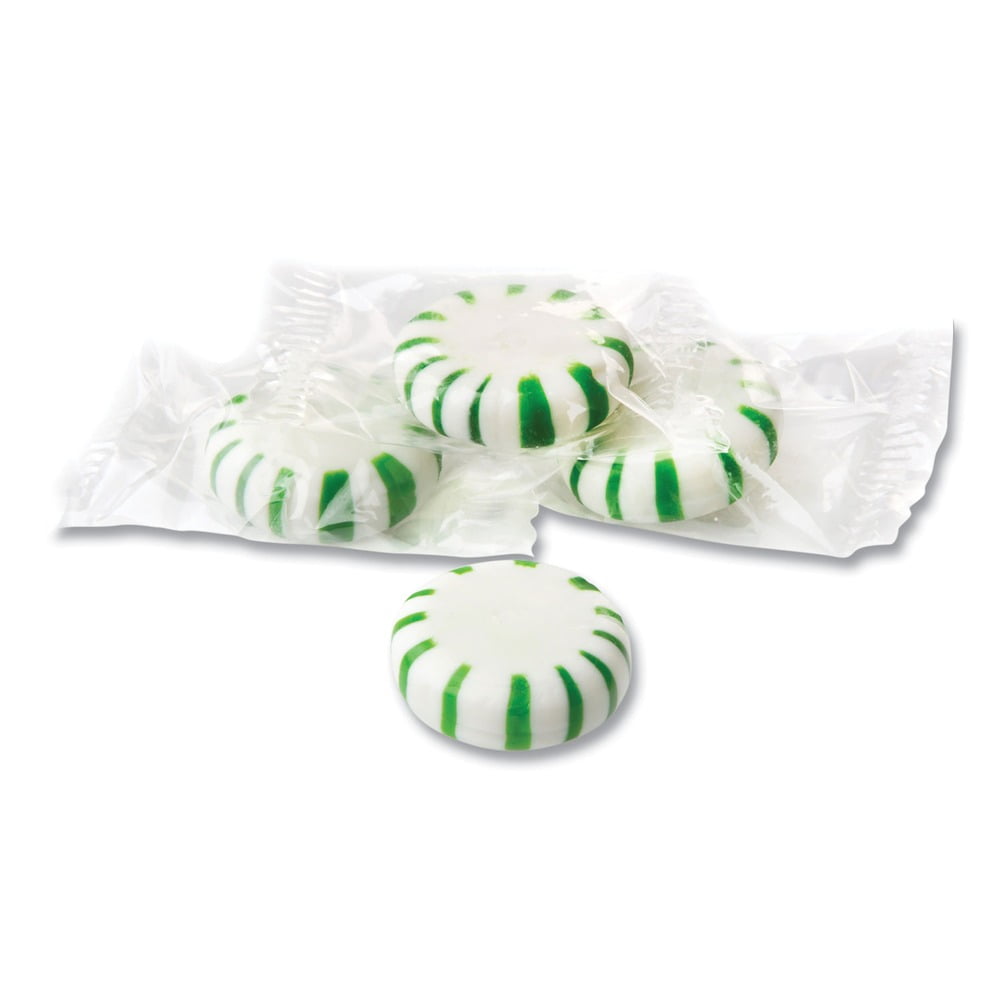 Office Snax 00655 1 lb. Bag Candy Assortments - Spearmint Candy ...