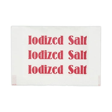 Salty Ernie's Iodized Table Salt for Cooking & Baking, Sealed ...