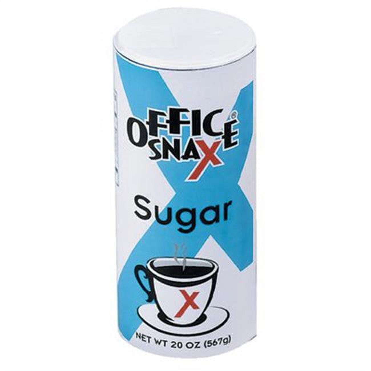 Office Snax 707-00019 Food Service Sugar Canister 20Oz - Walmart.com