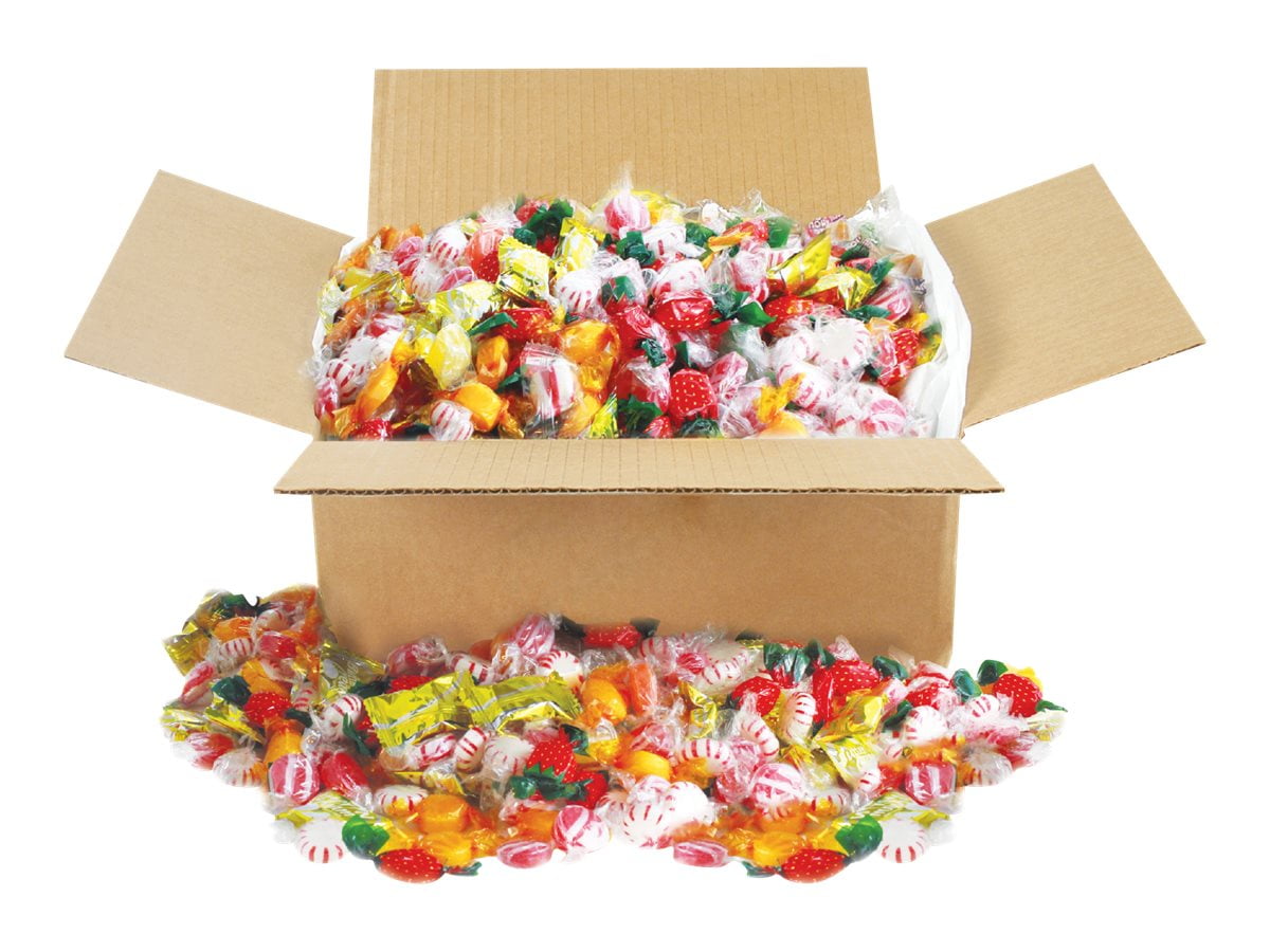 Office Snax Fancy Assorted Hard Candy, Individually Wrapped, 10 lb ...