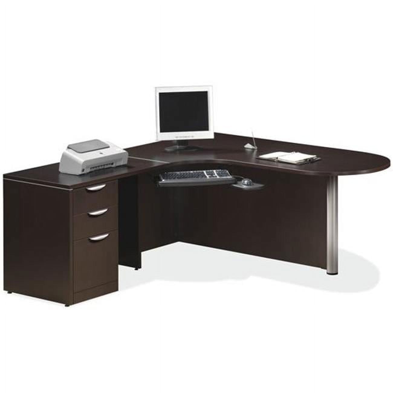Office Source OS2CG Coastal Gray OS Laminate Desk - Walmart.com