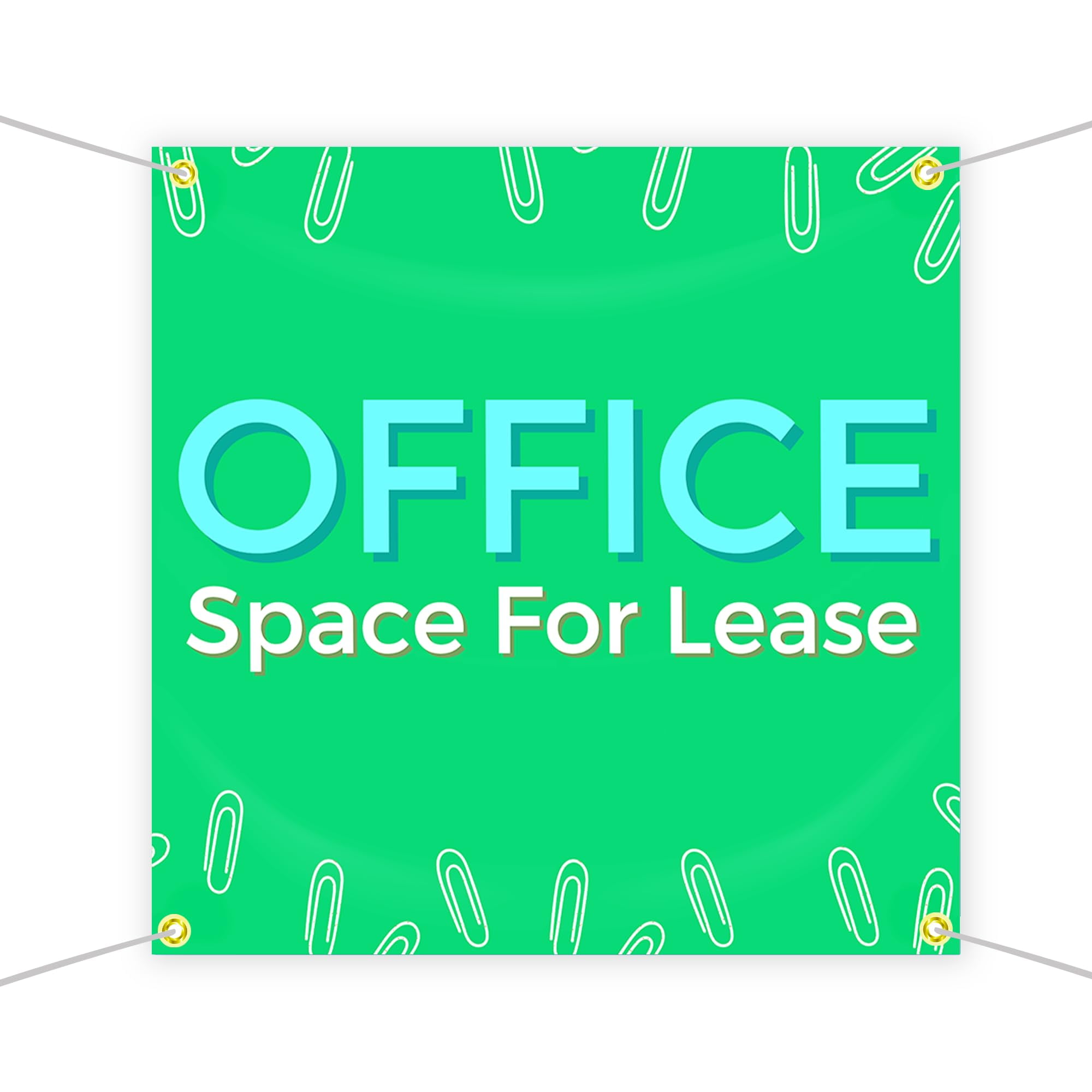 Office Space For Lease Large Banners and Signs for Outdoor by ...