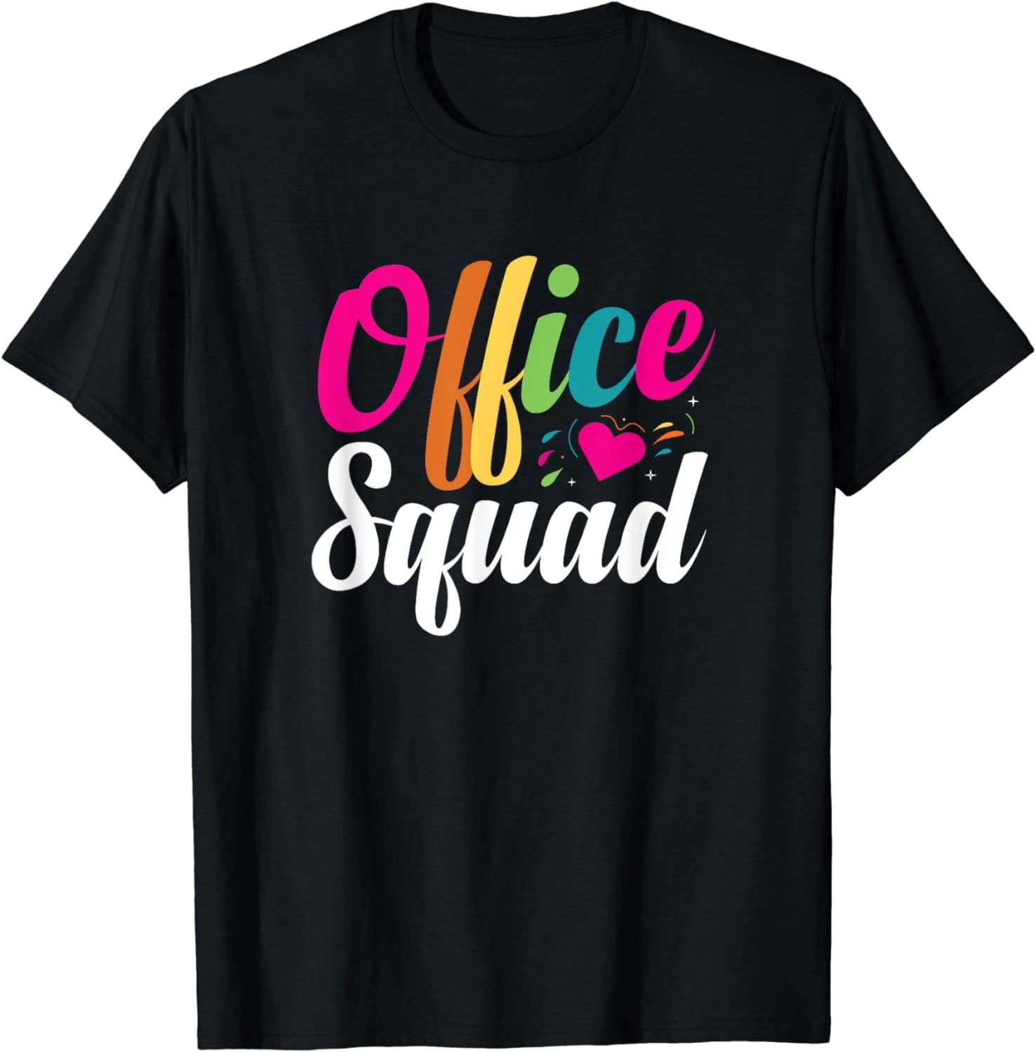 Office Squad Administrative Assistant School Secretary Gift T-Shirt ...