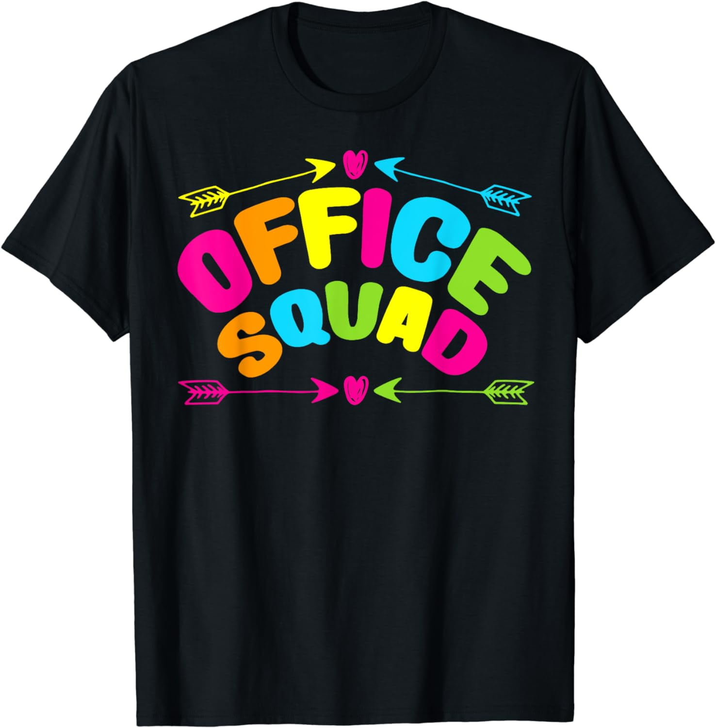 Office Squad Matching Working Staffs Administration Crew T-Shirt ...