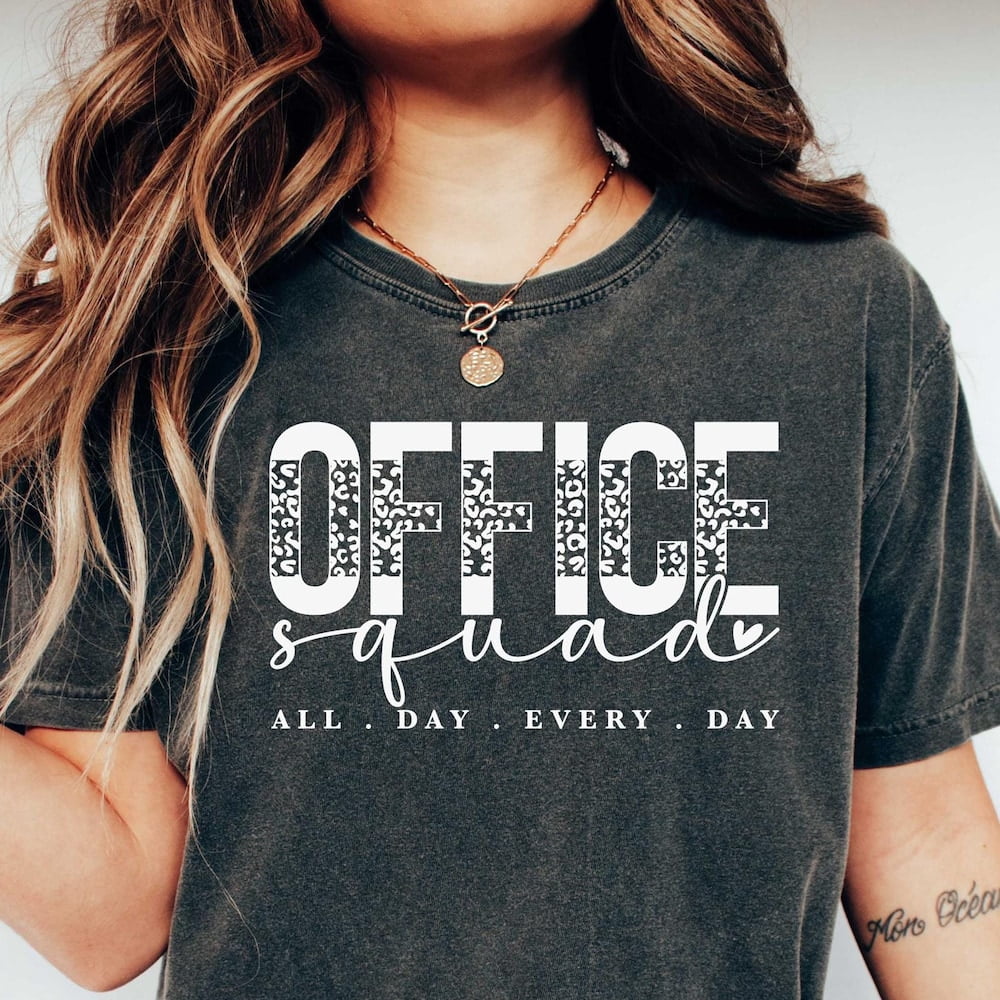 Office Squad Shirts, Administrative Assistant Tee, School Secretary T ...