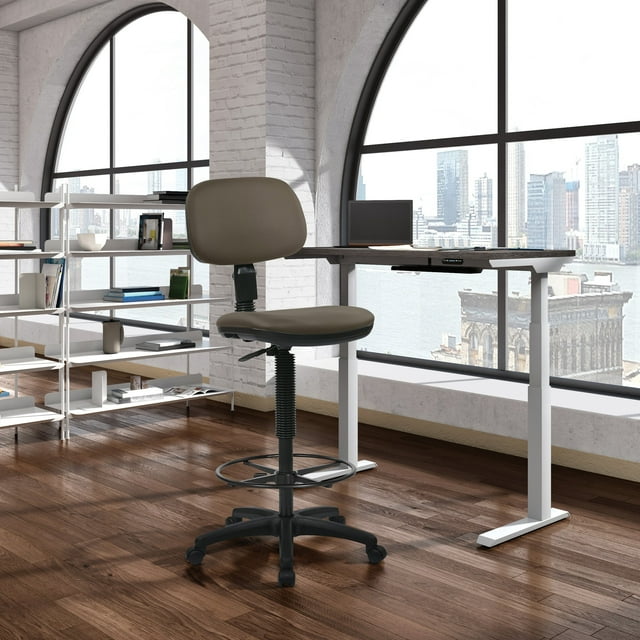Office Star Products Drafting Chair With Sculptured Seat dillon java ...