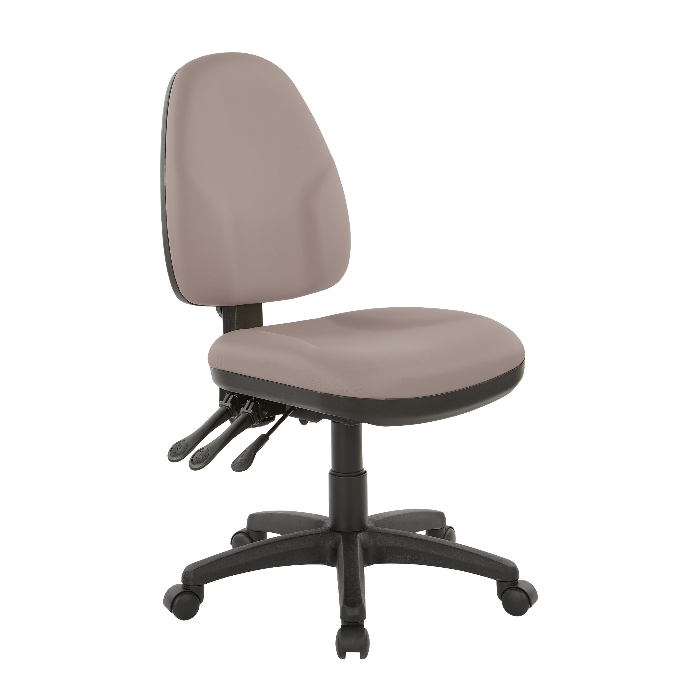 Office Star Products Dual Function Fabricated Ergonomic Office Chair ...