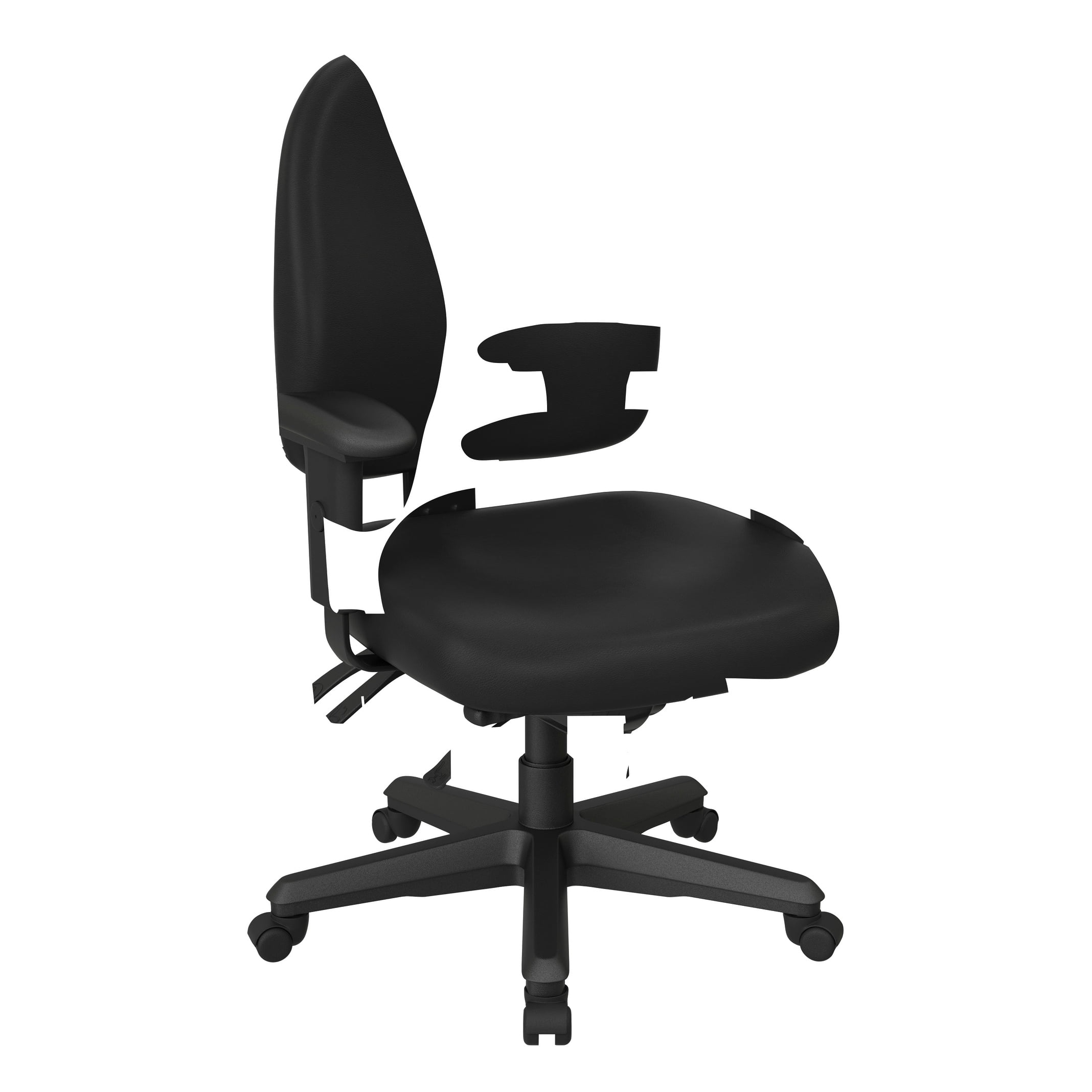 Office Star Products Ergonomic Height-adjustable Office Task Chair ...