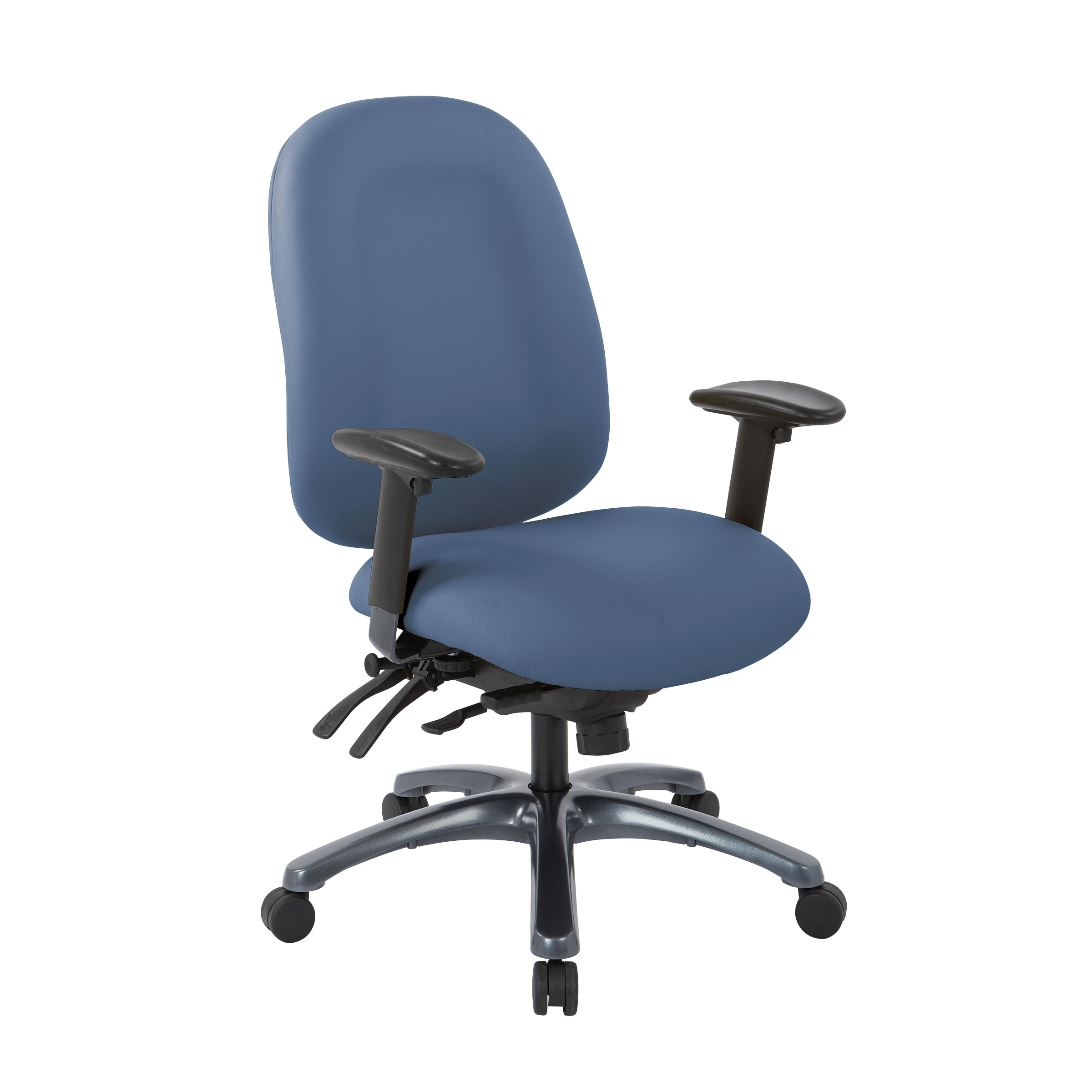 Office Star Products Multi-Function High-Back Office Chair with Seat ...