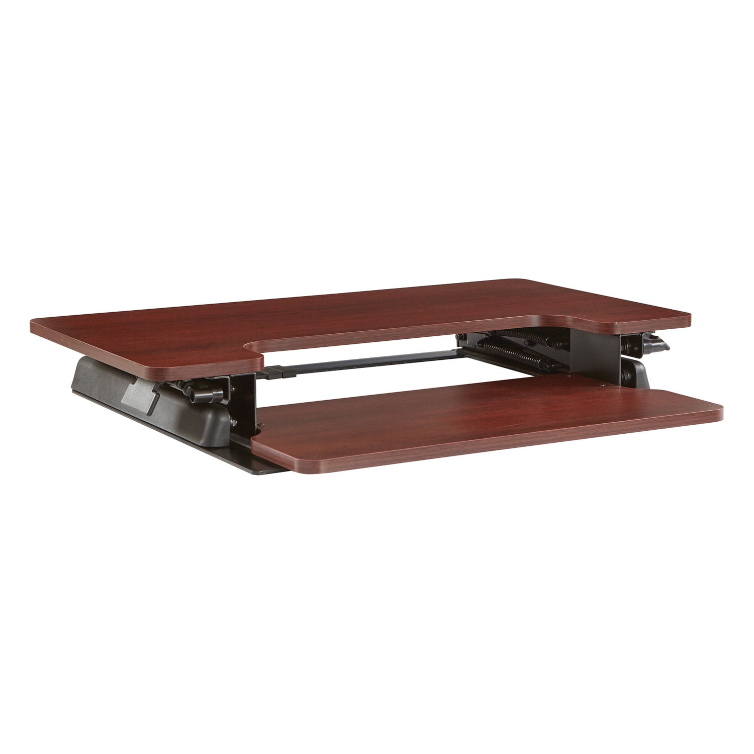 Office Star Products Napa Desk Riser 35W x 29D in Mahogany - Walmart.com