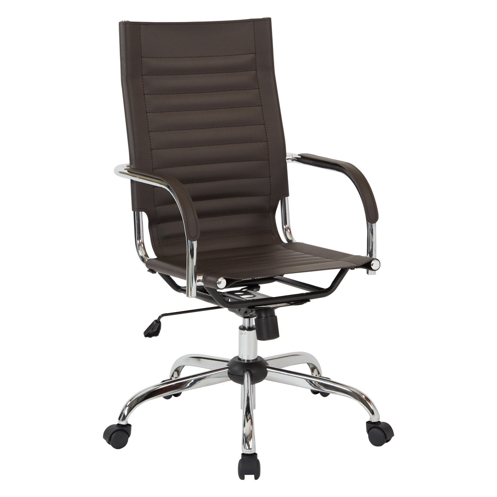 Office Star Products Trinidad High Back Office Chair Espresso - Walmart.com