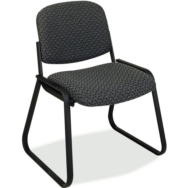 Office Star V4420 Deluxe Sled Base Armless Reception Waiting Room Chair ...