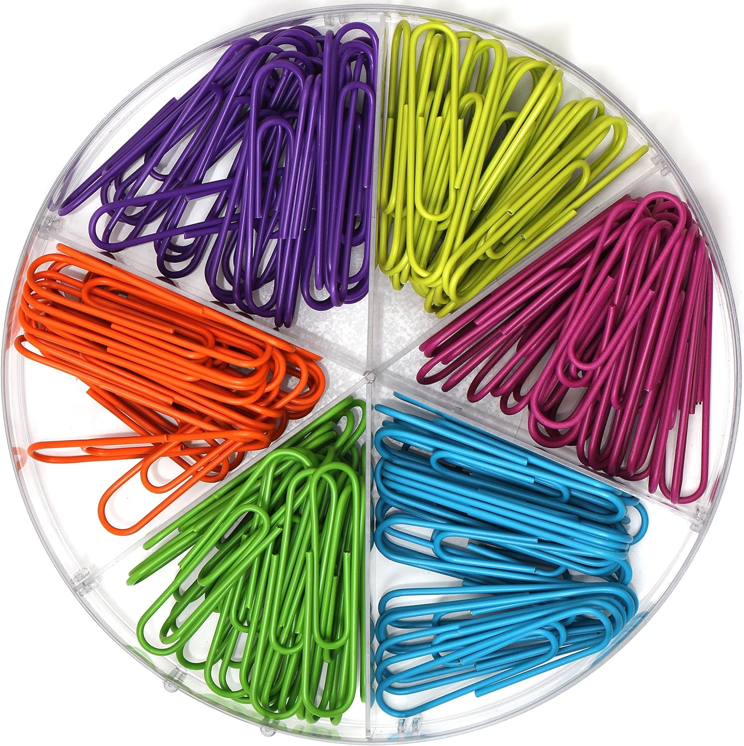 Office Style Large Colored Paper Clips, Mixed (OS-LARGEPC) - Walmart.com