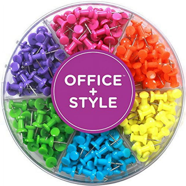 Office+Style Push Pins - Walmart.com
