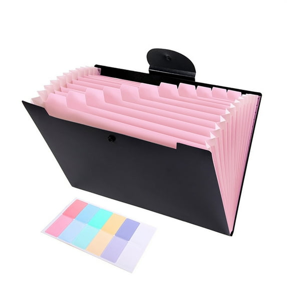Office Supplies,Accordion File Organizer Expanding File Folder With 12 ...